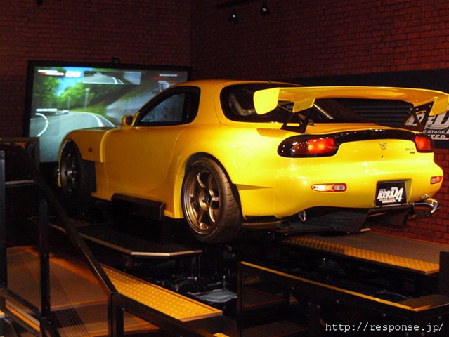 Borne d’arcade Initial D au Tokyo Joypolis: montez à bord de vraies ...